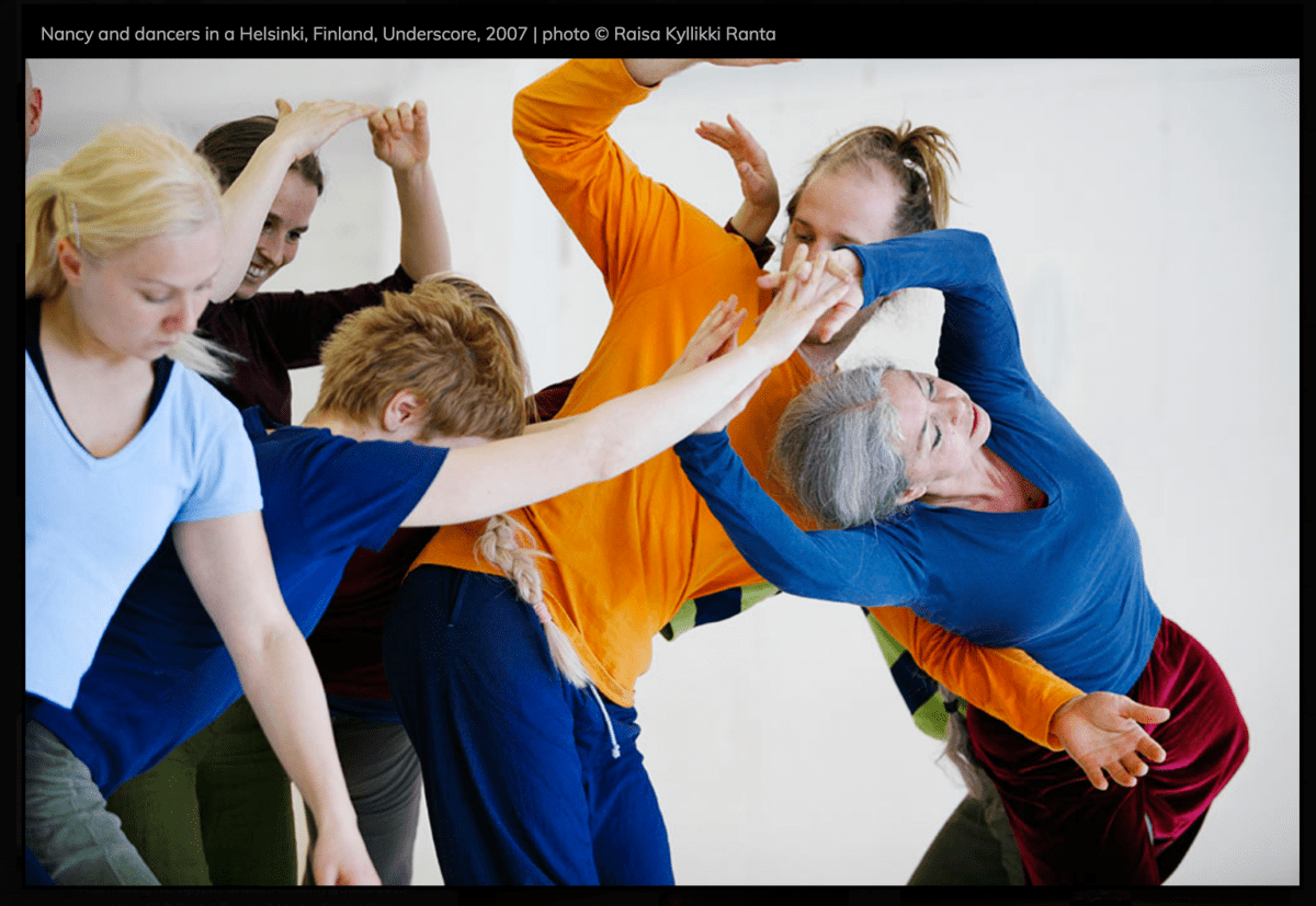 Nancy Stark Smith -Dance in Peace | Researching Contact Improvisation